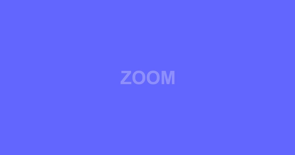 Using Newny with Zoom